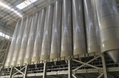 Raw material silos - Nuova Tecnosolar